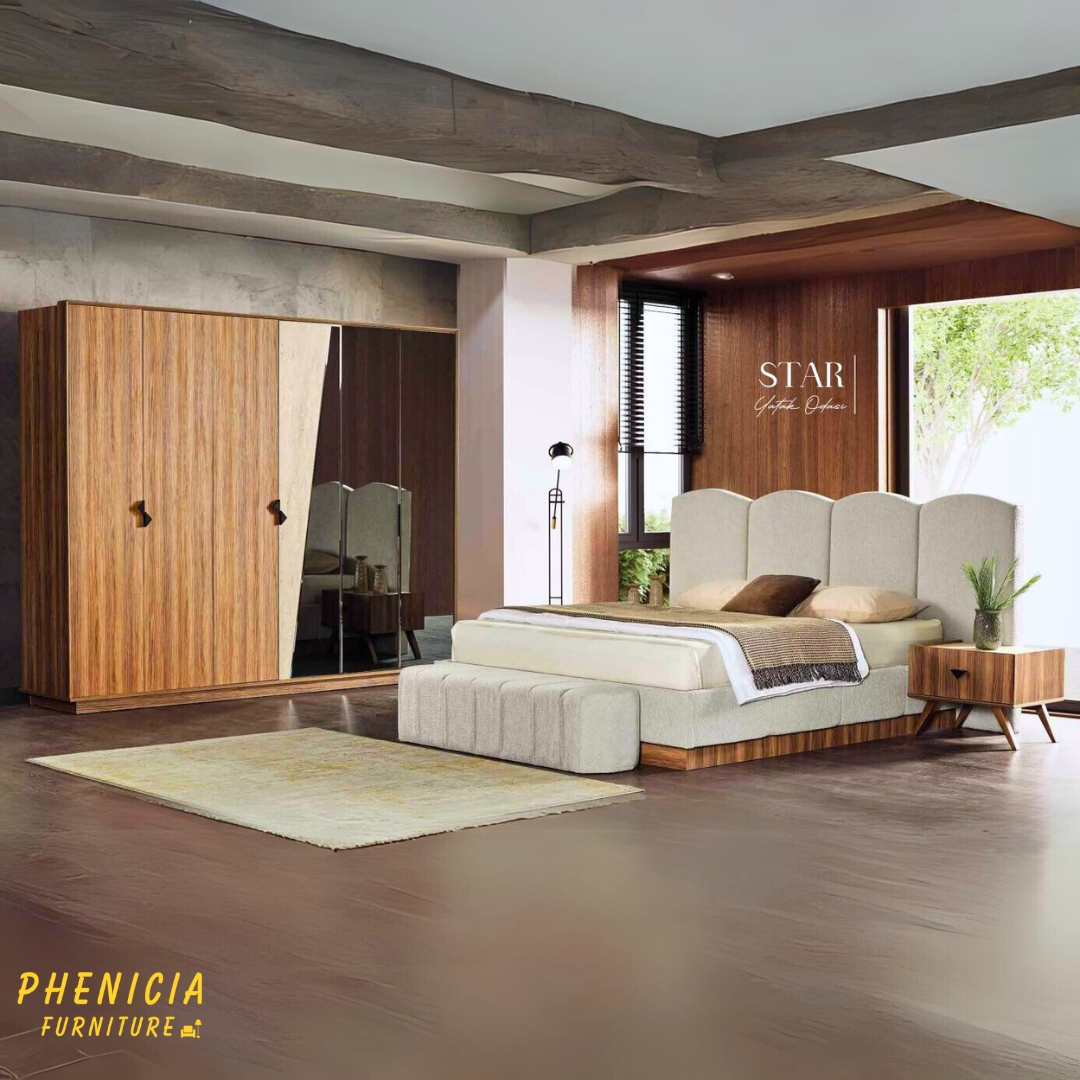 CIRCLE 160CM Double Bedroom Set - Phenicia Furniture