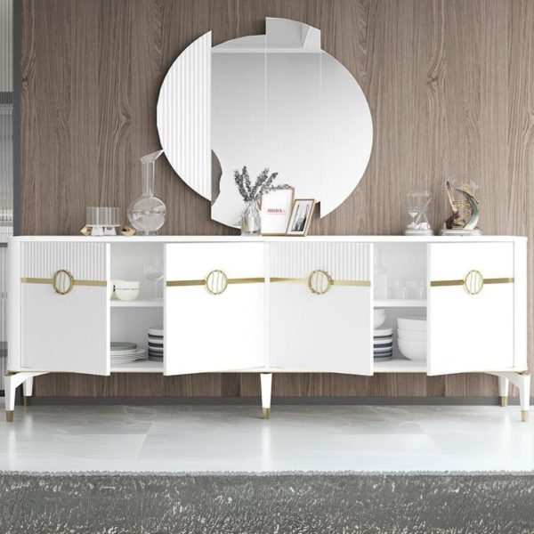 GOLD BELLA Console - Phenicia Furniture